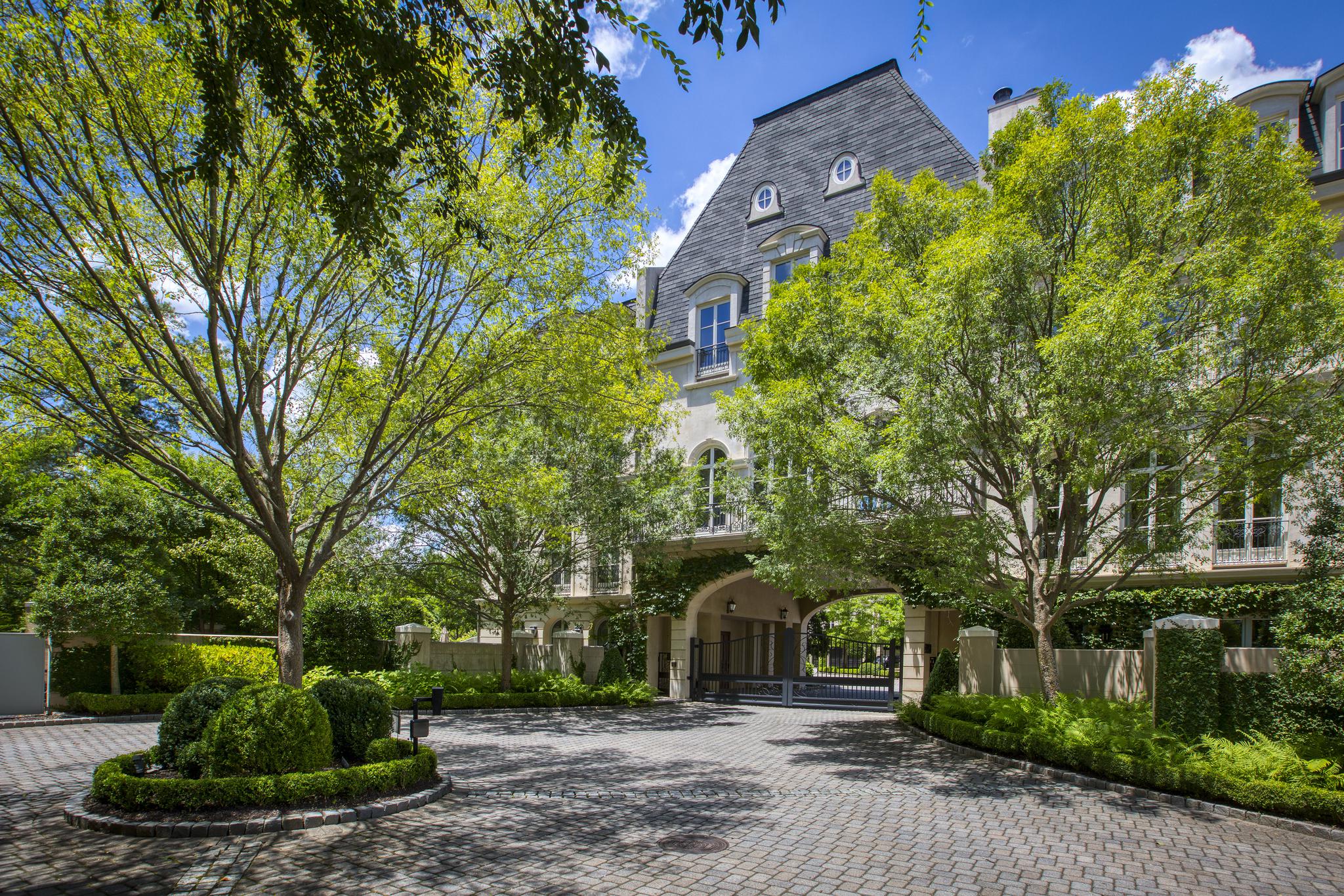 The Enclave on Peachtree, Luxury Buckhead Townhomes, Atlanta, Georgia ...