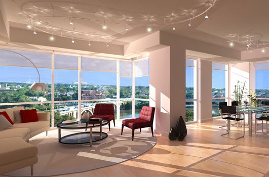 The Waterview Penthouses and Luxury Condos For Sale in Arlington VA